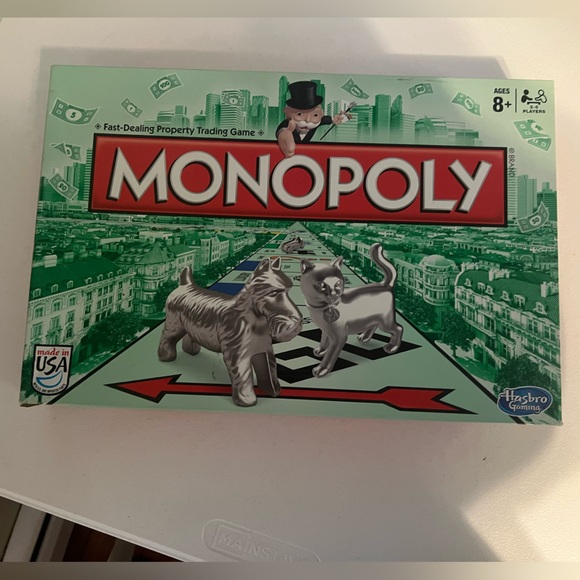 Hasbro | Games | Hasbro Monopoly Game With Green And Red Box | Poshmark